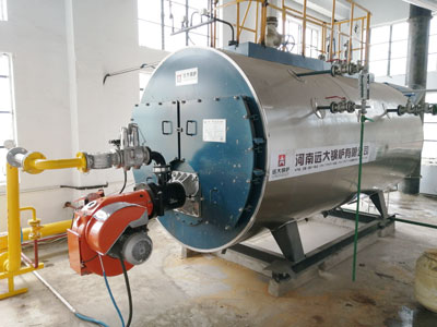Capacity 2 Tons Fire Tube Gas Boiler for Five Star Hotel-Henan Yuanda ...