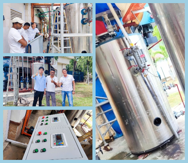 Vertical 500kg Small Steam Boiler for Industrial Laundry in Seychelles ...