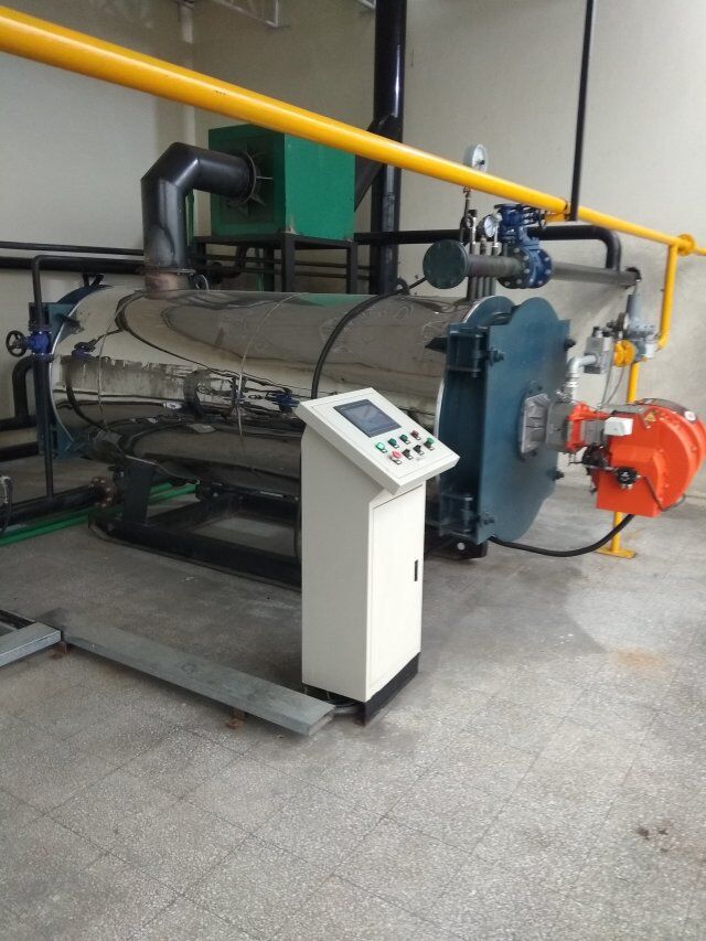 700kw Thermal Oil Boiler Used For Reactor in Resin Facotry, Nigeria ...