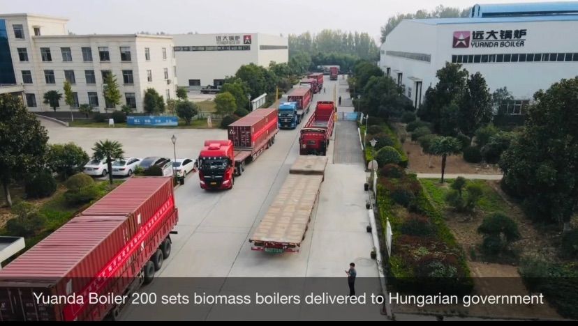 200 Sets CWHS Container Module Biomass Heating Plants Shipping to ...
